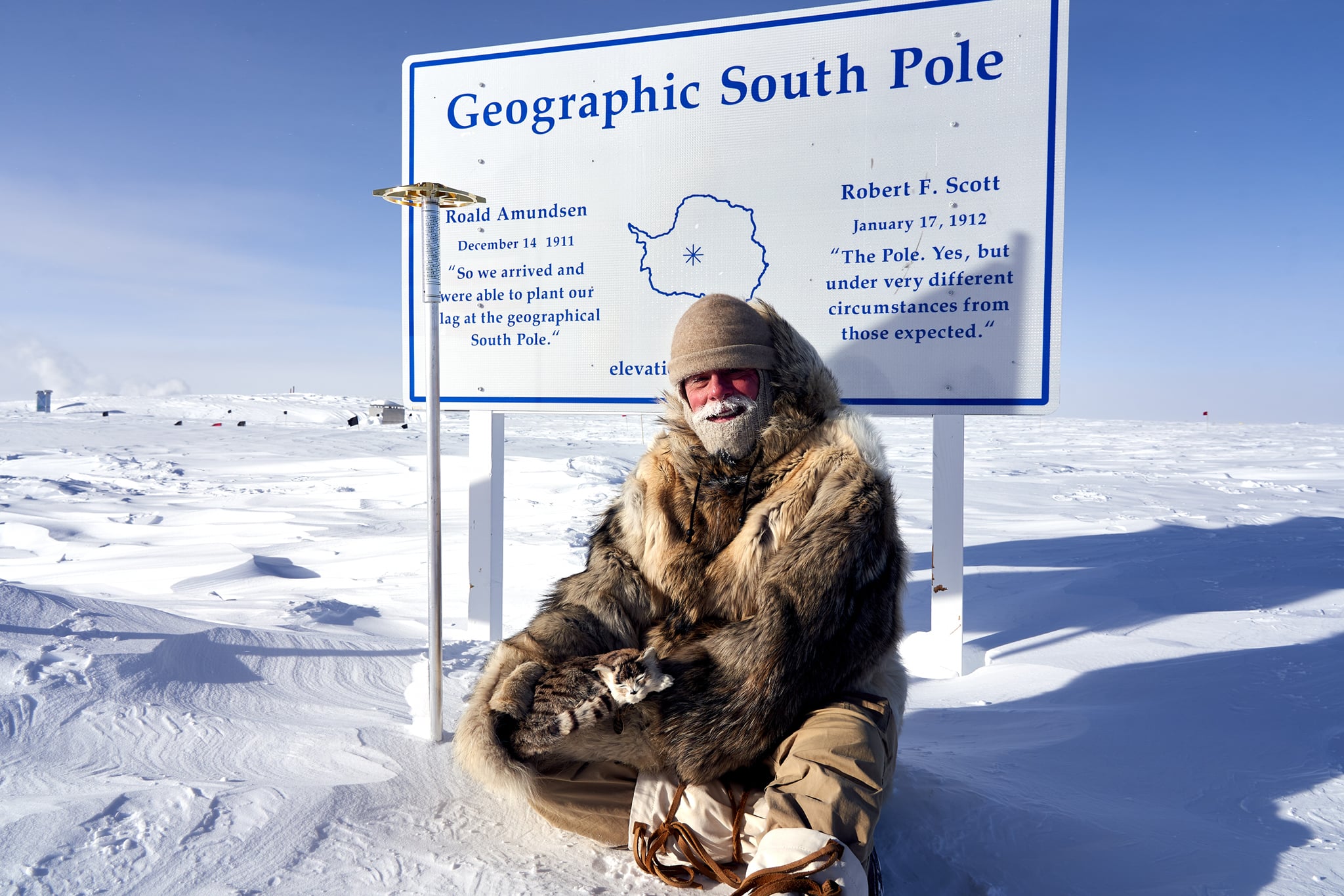 Mrs. Chippy the cat makes it to the South Pole! – ReQuest2021